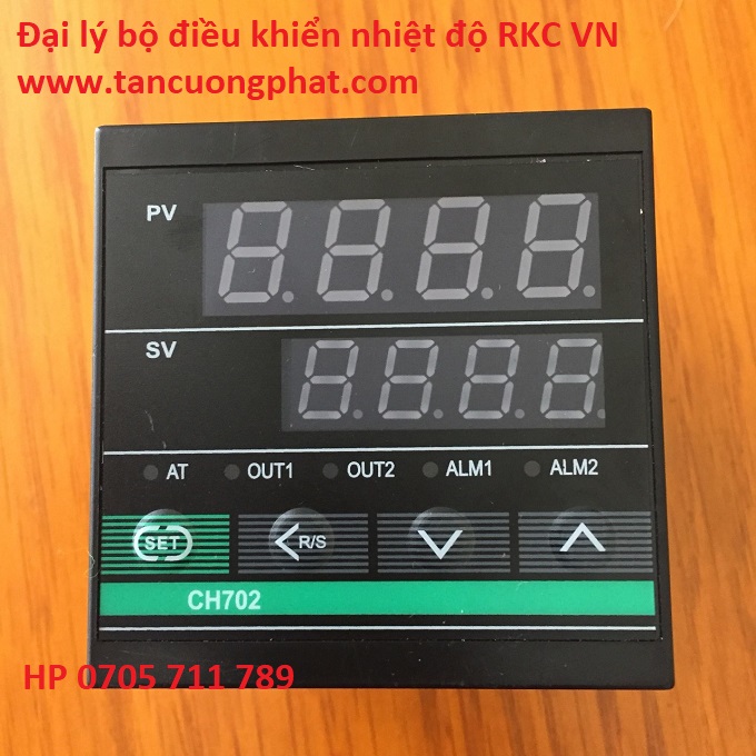 BỘ ĐIỀU KHIỂN NHIỆT ĐỘ RKC CH702 - Đồng hồ nhiệt - Sản phẩm -Tân Cường Phát